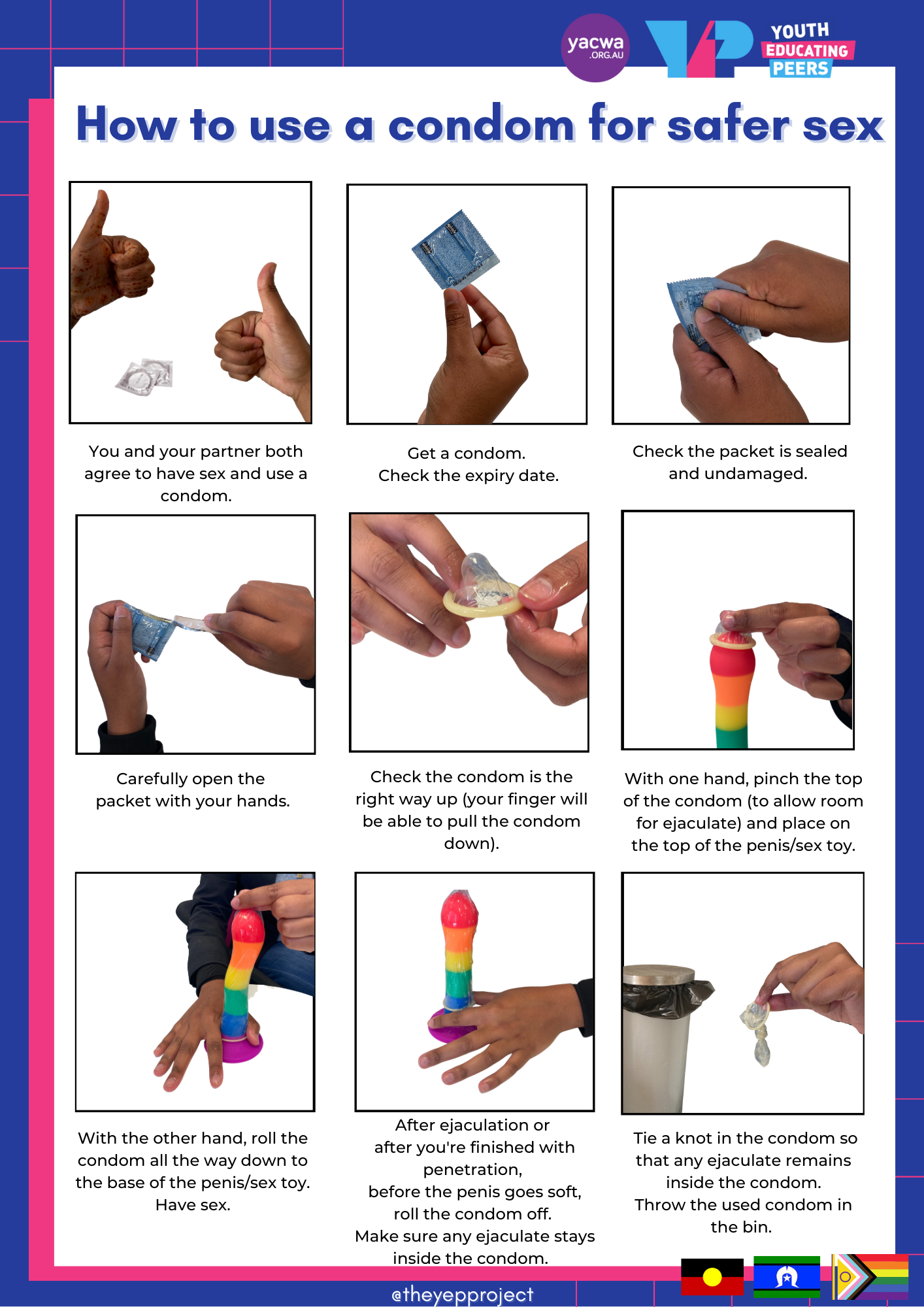 Condoms, Dams and Gloves - The YEP Project